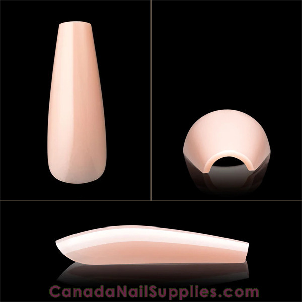 Apres Neutral Gel-X Tips - Sculpted Coffin Long, Maisie - 150 pcs, 11 ...