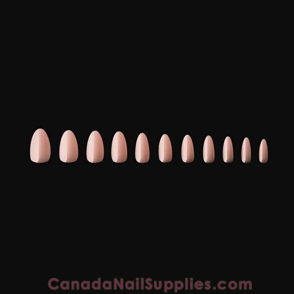 Apres Neutral Gel-X Tips - Natural Almond Medium - Margot | Canada Nail ...