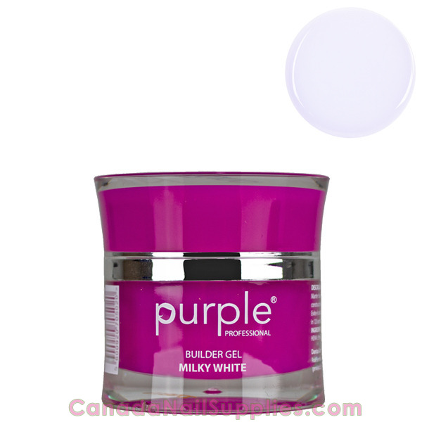 Purple Professional - Gel Milky White -15g | Canada Nail Supplies