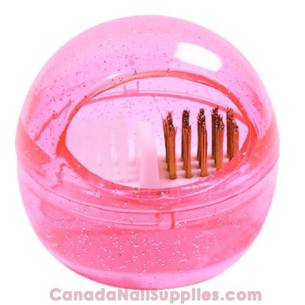 Bit Cleaner Ball - Pink (Brass and Nylon Cleaning Brush) | Canada Nail ...